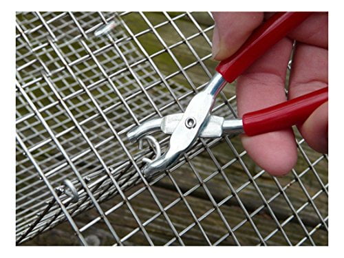 Mini hog ring ringer pliers cages fencing packaging upholstery dolls ...