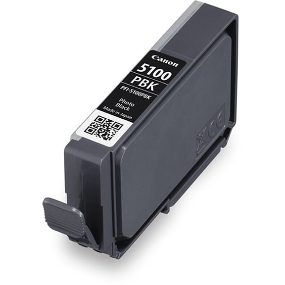Canon Lucia PRO II PFI-5100 Original Inkjet Ink Cartridge - Photo Black ...