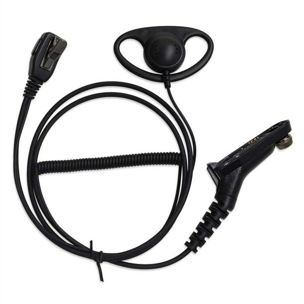 justharion Two-way Radios Ear Hanger with Acoustic Tube Headphone ...