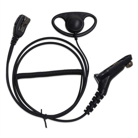 justharion Two-way Radios Ear Hanger with Acoustic Tube Headphone ...
