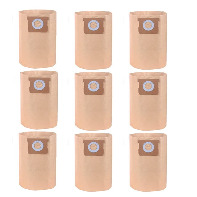 Vacuum Replacement Dewalt DXVA19-4101 Filter Dust Bags 6 to 10 Gallon ...