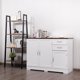 Gymax Buffet Storage Cabinet Console Table Kitchen Sideboardd Home ...