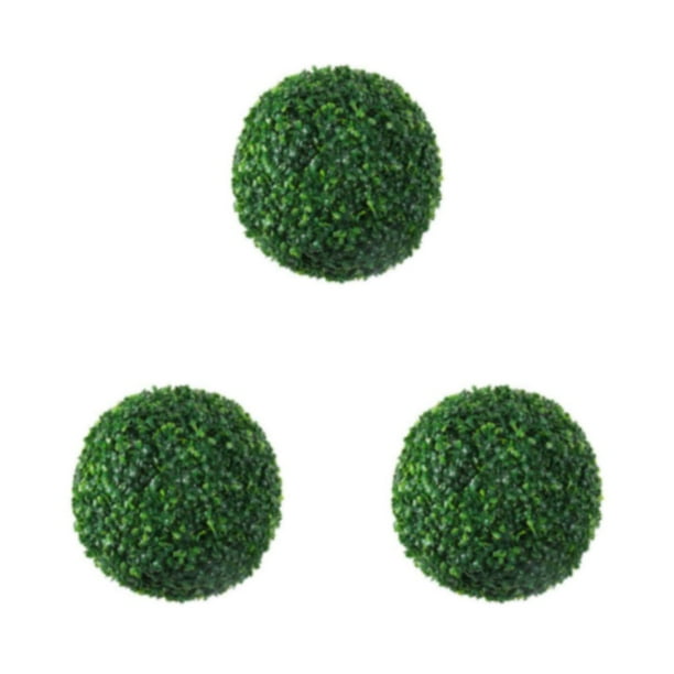 keepw Long-lasting Simulate Plastic Leave Ball Realistic Appearance Low ...