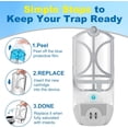 2026 New 10 Pack Flying Insect Trap Refills, Compatible with z z e v o ...