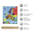 HISTORIX 2004 Map of Europe Poster Wall Art Print, 18 x 24 Inch ...