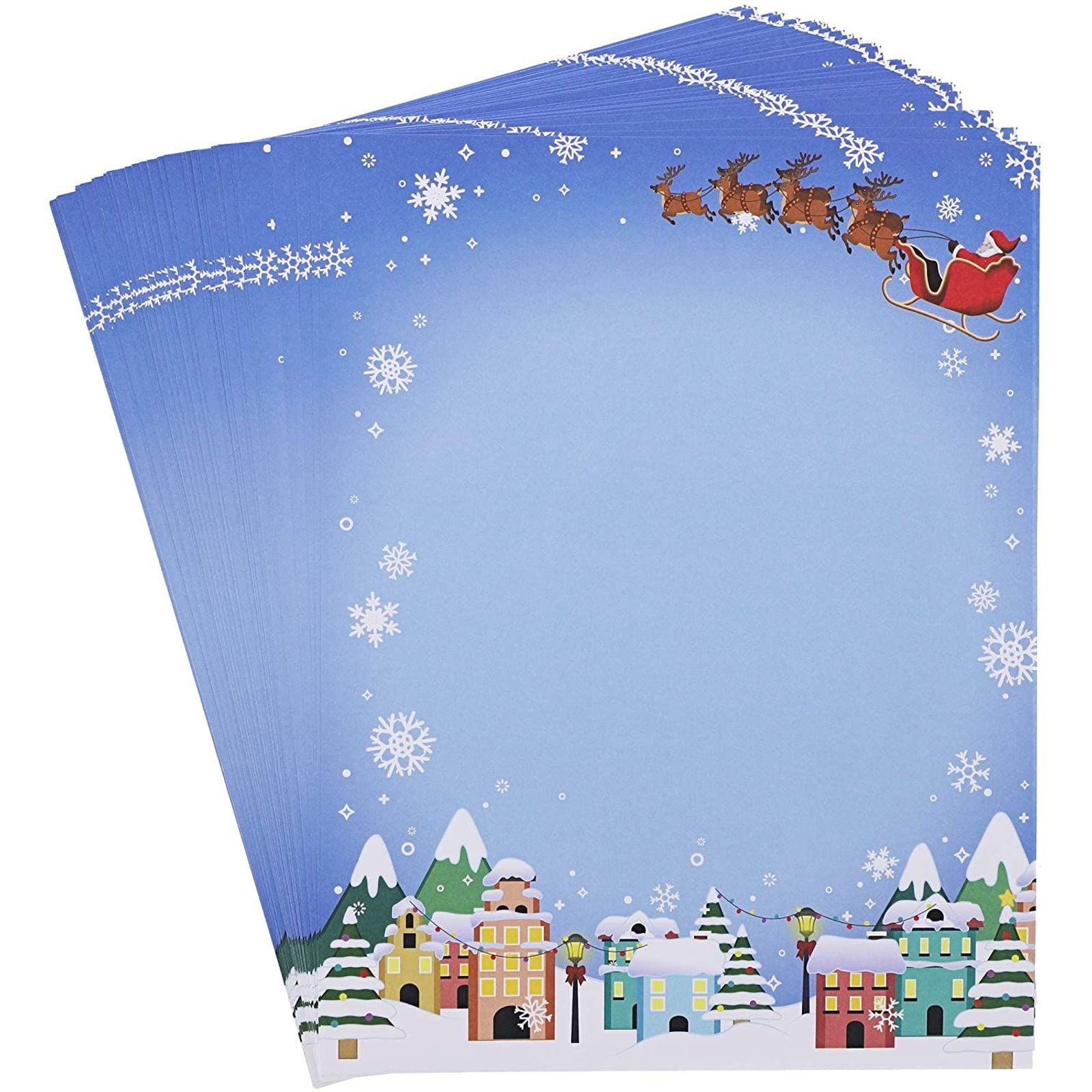 Stationery Paper Digital Download Plant Art Winter Holidays Letter ...
