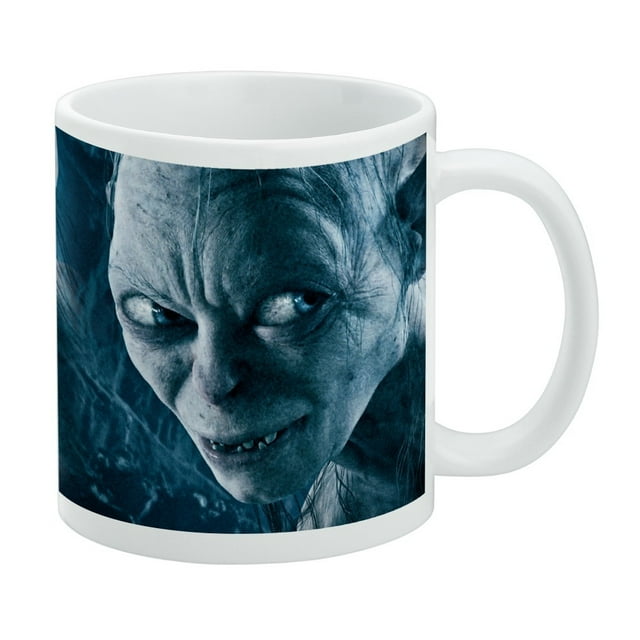 The Lord of the Rings Gollum Character White Mug - Walmart.com