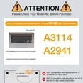 Mosiso Case for MacBook Air 15 inch Case 2023 2024 Release M3 A3114 M2 ...