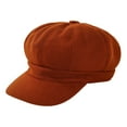 Solid Eight Beret Hat for Small Face Versatile Daily Fashion Classic ...
