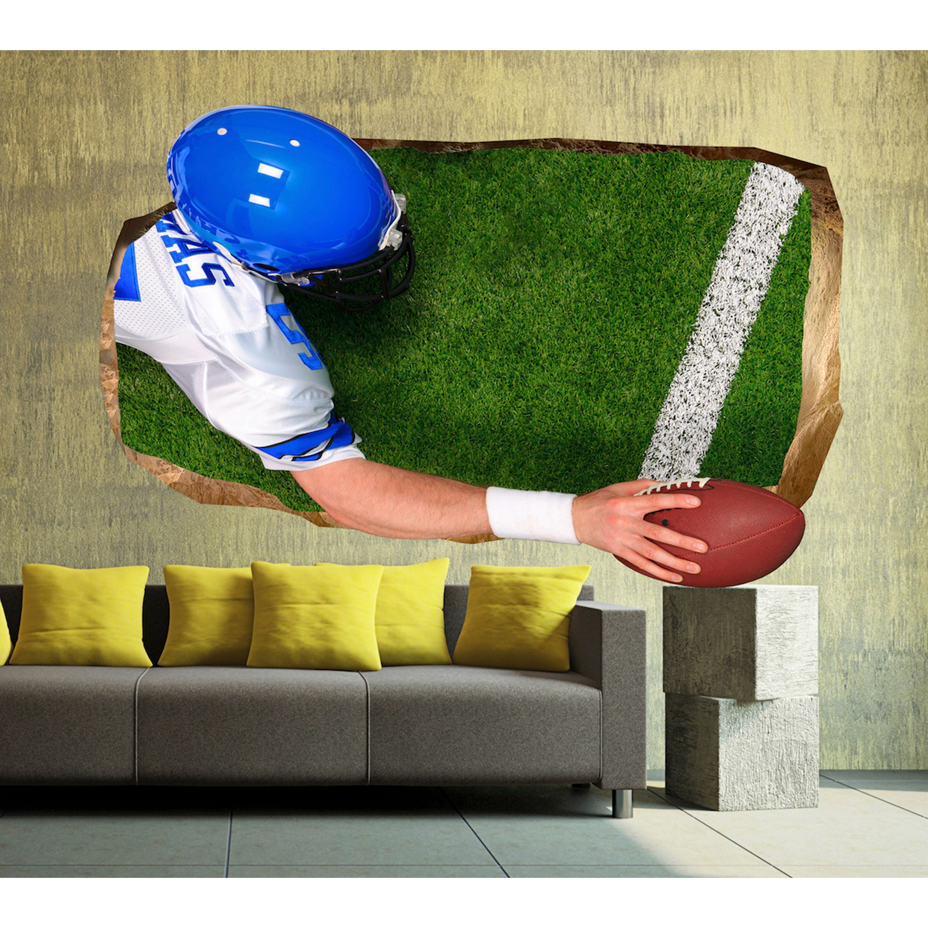 Startonight 3D Mural Wall Art Photo Decor Touch Down Amazing Dual View ...