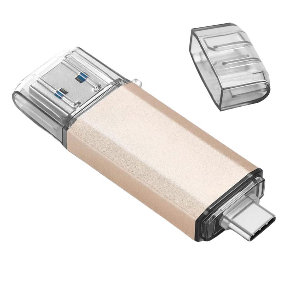 2 in 1 Flash Drive with USB Type C Port Type-C Memory Stick External ...