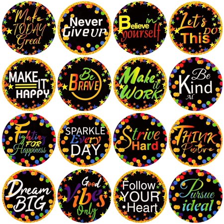 160 Pieces Confetti Positive Sayings Accents Confetti Accents Removable ...
