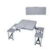 Decathlon Quechua, Camping Folding Table, 4 chairs, Blue - Walmart.com