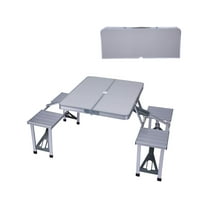 Decathlon Quechua, Camping Folding Table, 4 chairs, Blue - Walmart.com