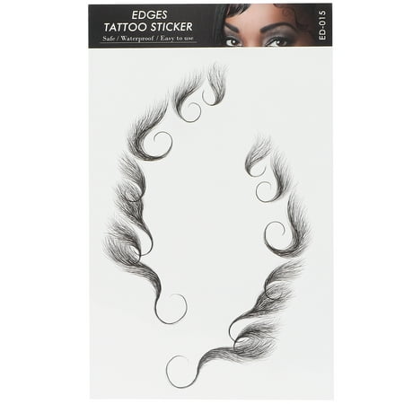Edge Hair Sticker,Waterproof Fake Hairline Sticker Fake Hairline ...