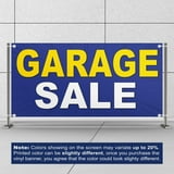 Garage Sale Banner 13 oz Heavy Duty Vinyl Garage Sale Sign Garage Offer ...