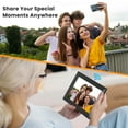 "Msake 32GB 10.1"" WiFi Digital Photo Frame, IPS HD Touch Screen, Auto-Rotate, Send Photos ...