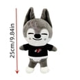 Skzoo Plush Toys, Wolf Chen (Bang Chan) Skz Plushie Stray Kids Plush ...