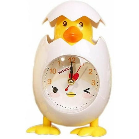 Alarm Clock Cartoon Chicken Egg Shell Desktop Clock For Children Gift ...