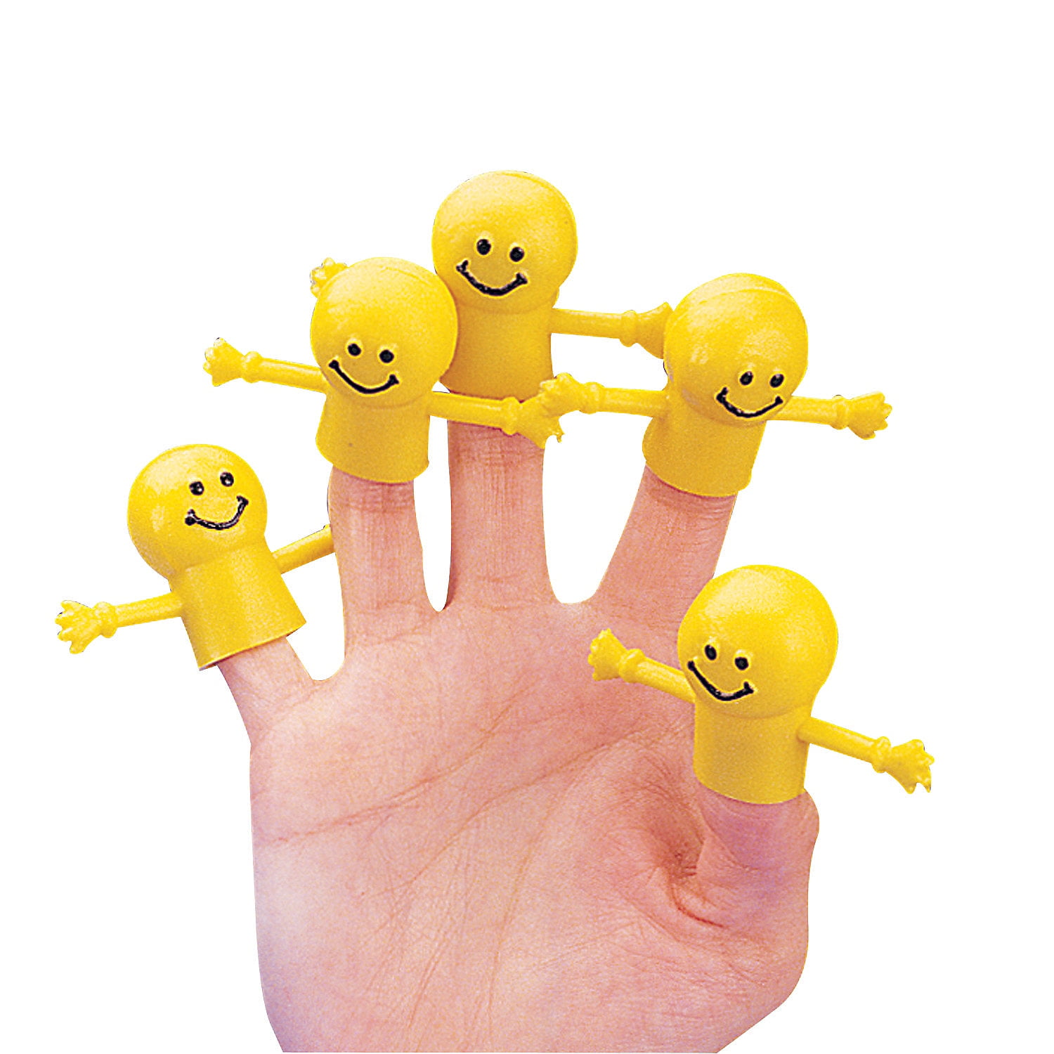 Smile Face Finger Puppets (6Dz) - Party Favors - 72 Pieces - Walmart.com