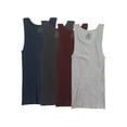 Men's Classic Assorted A-Shirts, 4 Pack - Walmart.com