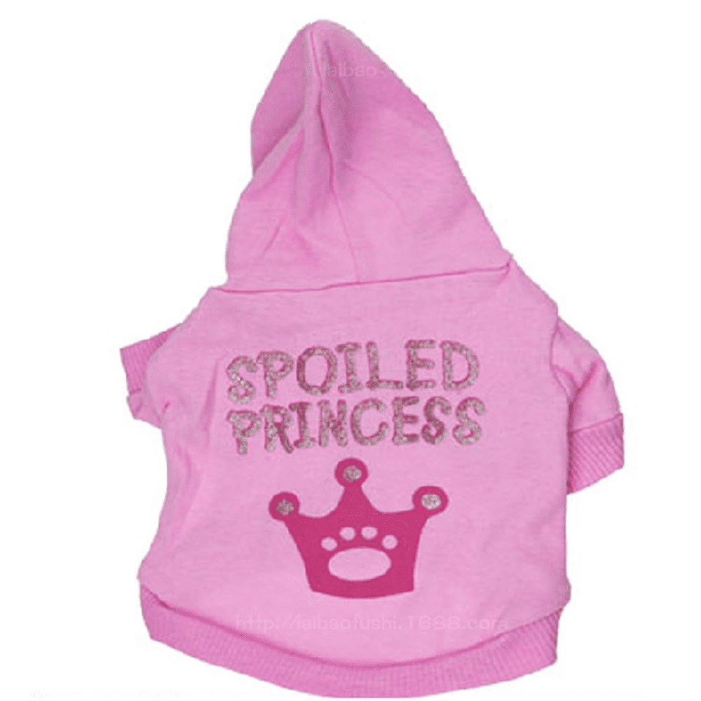 Click here for Hesignd Dog Princess Dog Sweatshirt Puppy Hoodie G... prices