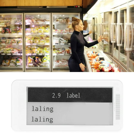 TOPINCN Electronic Price Tag,Electronic Price Tag Smart ESL TFT Screen ...