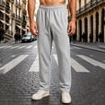 BangWanChi Mens Long Pants Men's Summer Breathable Loose Mesh Quick ...