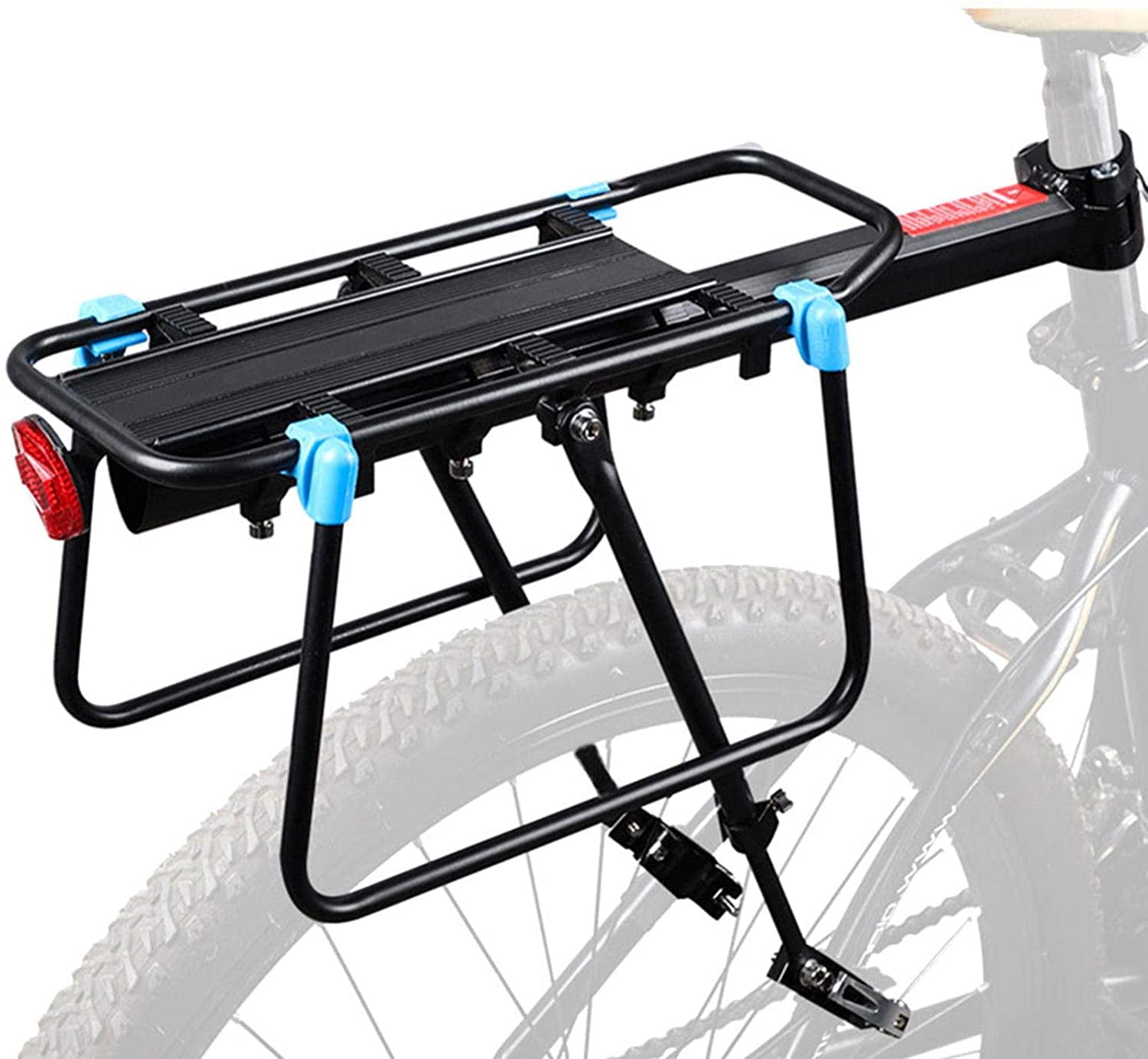 Bicycle Rear Racks for Bikes Aluminum Alloy Bicycle Carrier Rack Rear ...