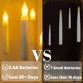 General Hanging Floating Candles with Wand Remote and String, 12 Pcs ...