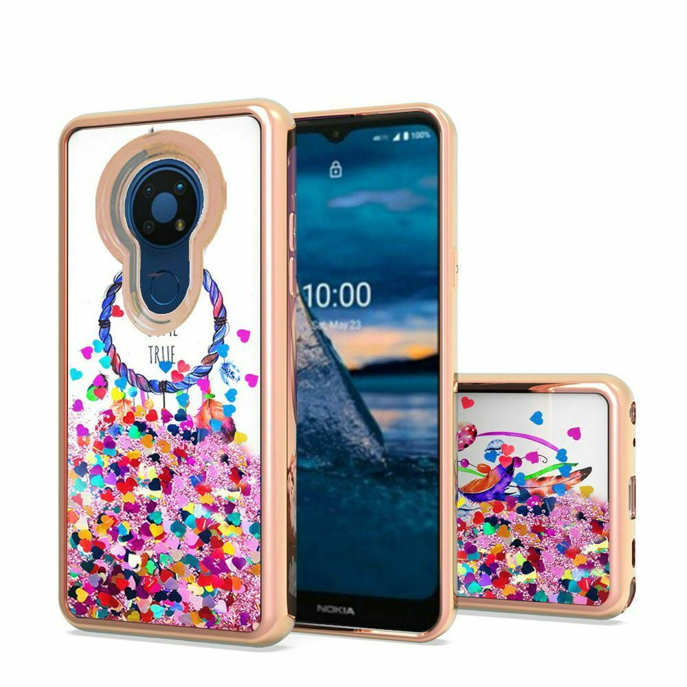 Kaleidio Case For Nokia C5 Endi [Quicksand Glitter] TPU Gel Slim Hybrid ...