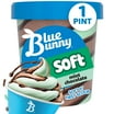 Blue Bunny Soft Strawberry and Cream Swirl Iced Frozen Dessert, 16 fl ...