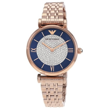 Emporio Armani Women's Gianni T-Bar Mother of Pearl Watch AR1779 ...