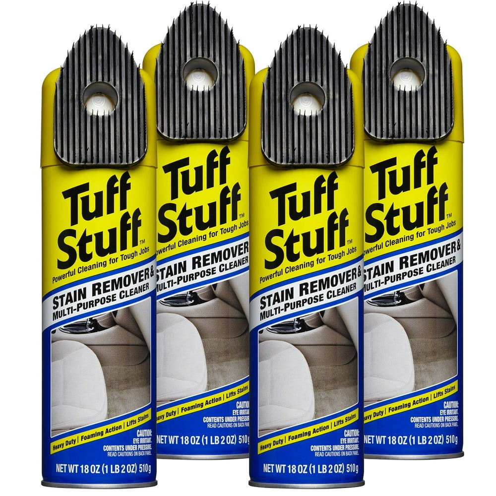 Tuff Stuff Multi-Purpose Foam Cleaner and Stain Remover, 18 Oz. (4-PACK ...