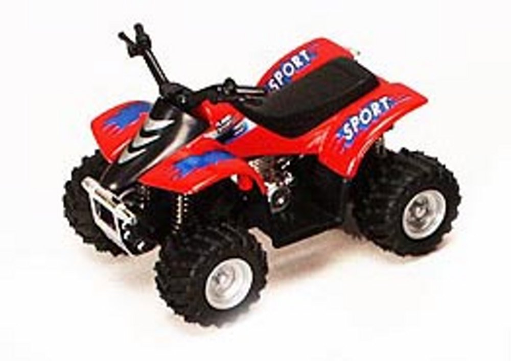 Smart ATV, Red - Kinsmart 3506D - 3.5" Diecast Model Toy Car (Brand New ...