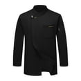Angala Men's Catering Chef Workwear Chef Outfit Long Sleeve Top ...