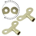 2 Radiator Plumbing Bleed Bleeding Key Keys Solid Iron For Venting Air ...