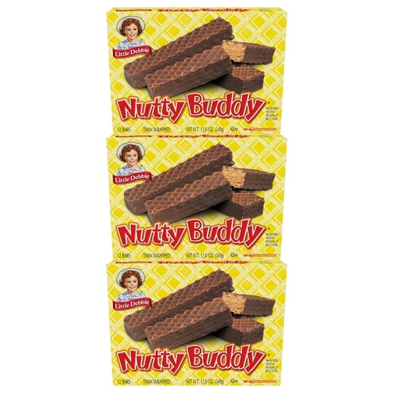Little Debbie Nutty Bar Big Pack 4 Pack - Walmart.com