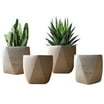 Porto Plant Pots - Matt Black Ceramic Jar Design Plant Pots Indoor ...