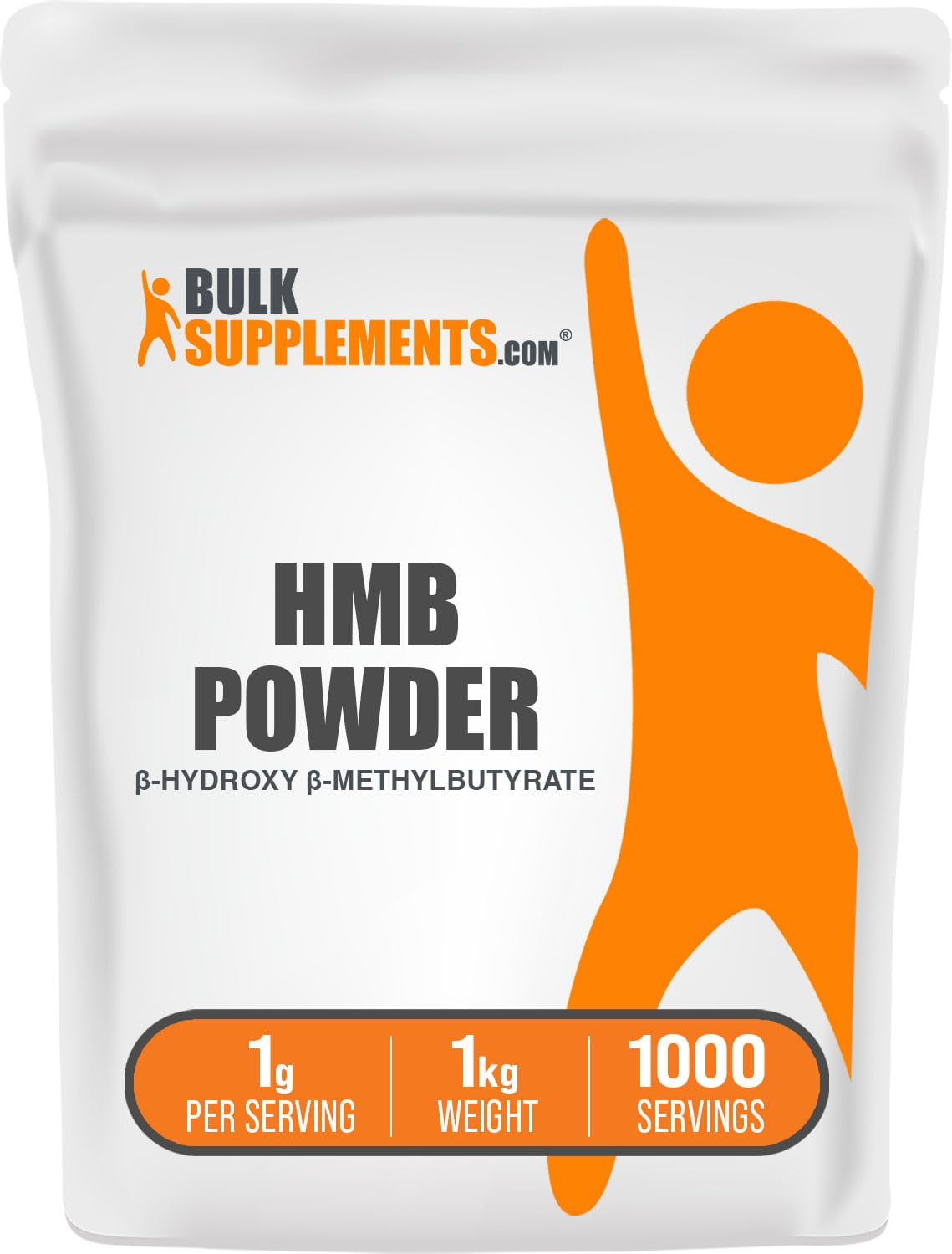 HMB Powder Bulksupplements.com Calcio HMB 1 kg | Bodega Aurrera en línea