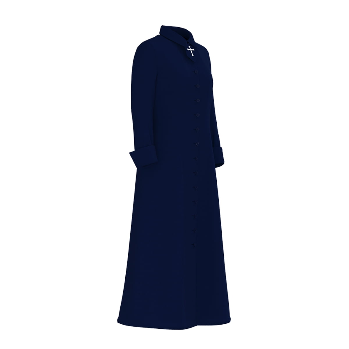 Buy GRACEART Women Clergy Cassock Robe for Church Cross Pastor Robes ...