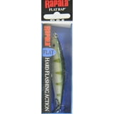 Rapala Flat Rap 08 1/4oz Yellow Perch - Walmart.com