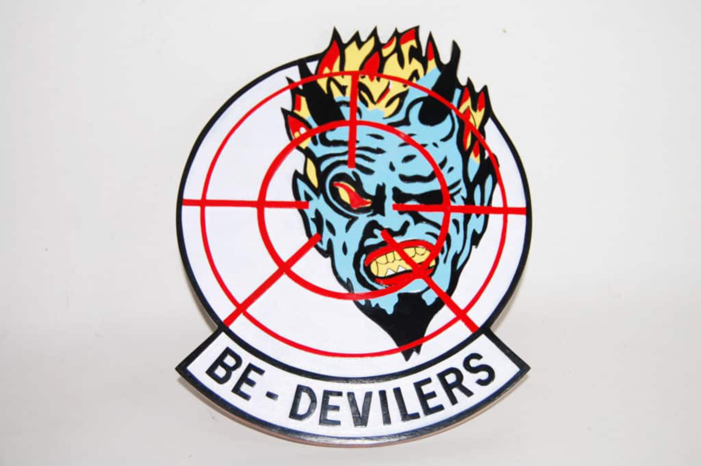 VF-74 Be-devilers (Blue) Plaque, 14, Mahogany, Navy - Walmart.com