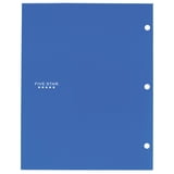 Five Star 4-Pocket Paper Folder, Cobalt Blue (33459) - Walmart.com