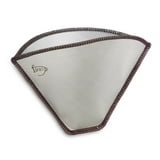 Fino Flexible Mesh Reusable Coffee Filter, Number 4-Size, Brews 8 to 12 ...