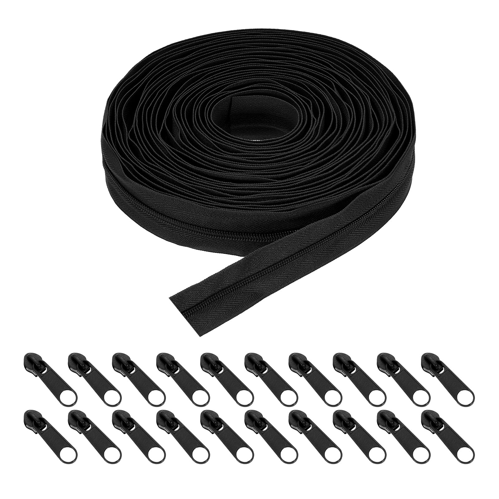 Click here for Uxcell 10 Yards 1.2 #5 Nylon Coil Zipper Sewing Ta... prices