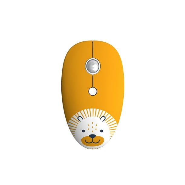 Computer Mouse Wireless Cartoon Ergonomic DPI Adjustable Mute Battery ...