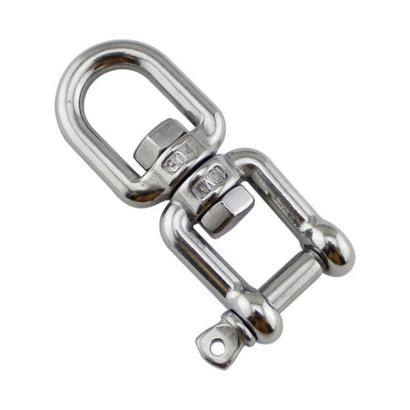 SHAR Stainless Steel 304 316 Circle Fork Swivel Ring Swivel Shackle ...