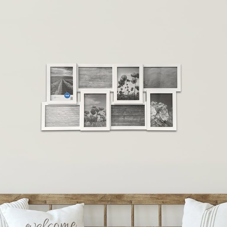 White Collage Frame