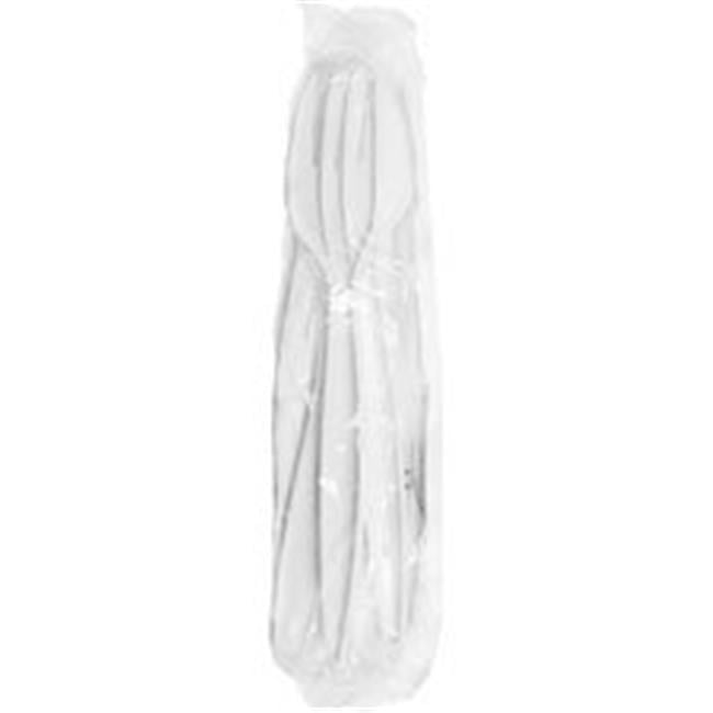 Wrapped Eating Utensil Set, White - 6 Piece - Walmart.com
